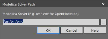 Linux上的OpenModelica | Enterprise Architect 用户指南